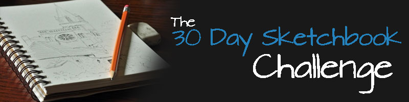 30 Day Sketchbook Challenge